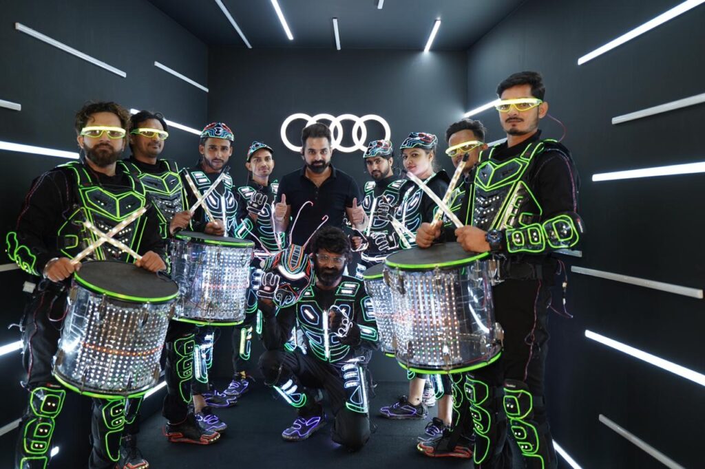 LED Drummers Show - High-Energy Light & Rhythm | Skeleton Dance Crew